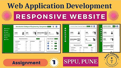 Web Application Development Assignments - YouTube