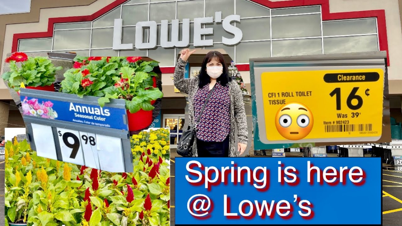 Lowe’s Clearance Sale Spring Time - YouTube