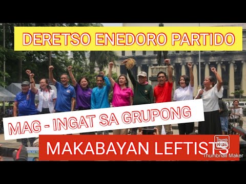 MAG- INGAT SA GRUPO NG MGA MAKALIWA MAY SENATOR SLATE SILA ! DIWATA ...