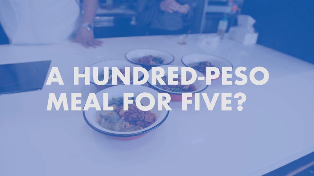 100 for 5 Challenge - Chef Robby Goco - YouTube