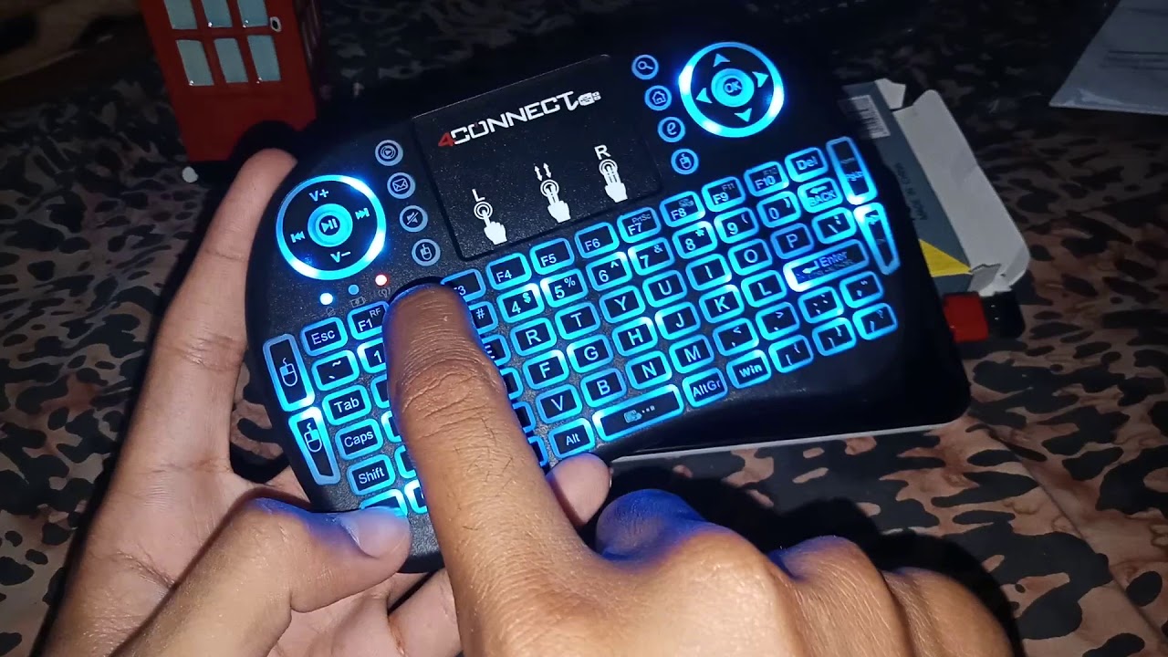 Review kayboard mini wireless - YouTube