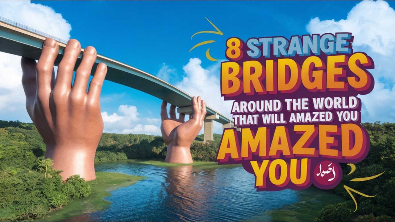 8 Strange Bridges around the world that Will Amazed you 😯 - YouTube