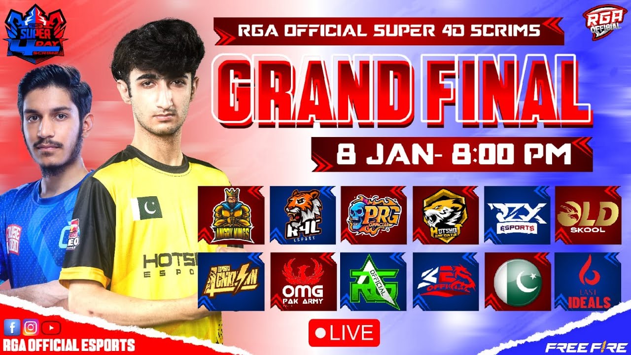 RGA SUPER 4D SCRIMS S1 | GRAND FINAL | LIVE WITH @yotokillersgaming8937 ...