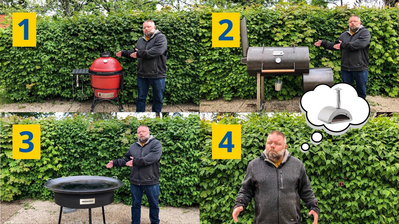 Grill, rök, stekhäll eller pizzaugn - hur ska man prioritera inköpen ...