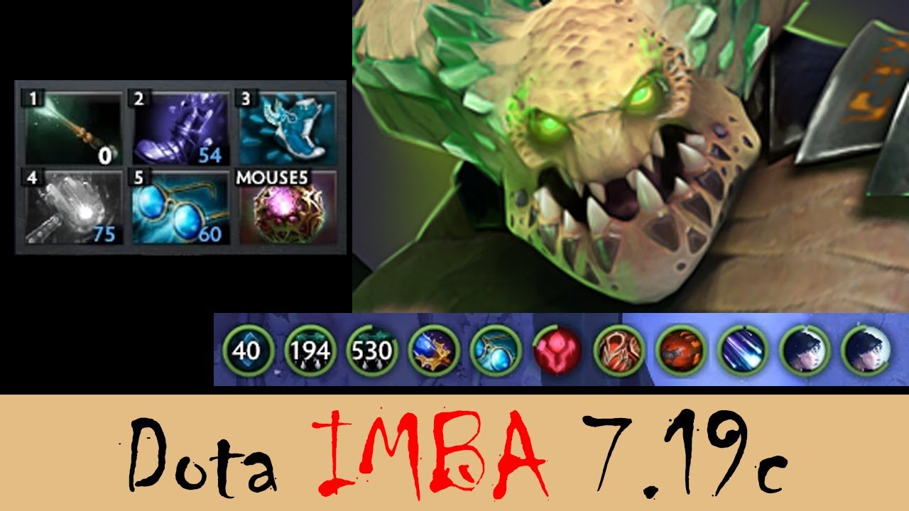 [7.19c] Dota 2 10vs10 IMBA Underlord !!! - YouTube