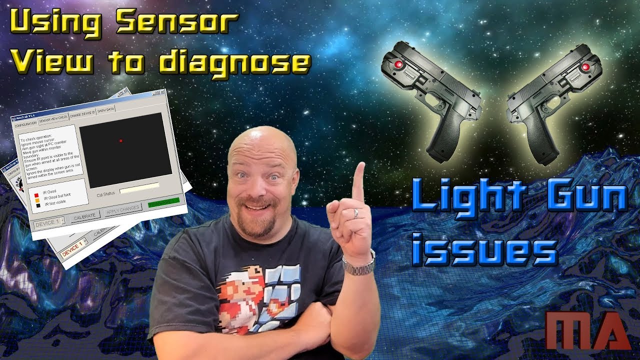 Ultimarc Light Guns - Using the Sensor View to troubleshoot and an RF ...