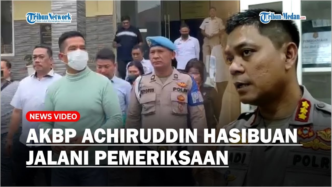 Penampilan Akbp Achiruddin Hasibuan Saat Jalani Pemeriksaan Terkait