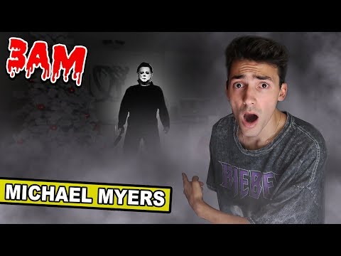 (MICHAEL CAME) DO NOT WATCH HALLOWEEN MOVIE AT 3AM! MICHAEL MYERS CAME TO MY HOUSE *GONE WRONG*