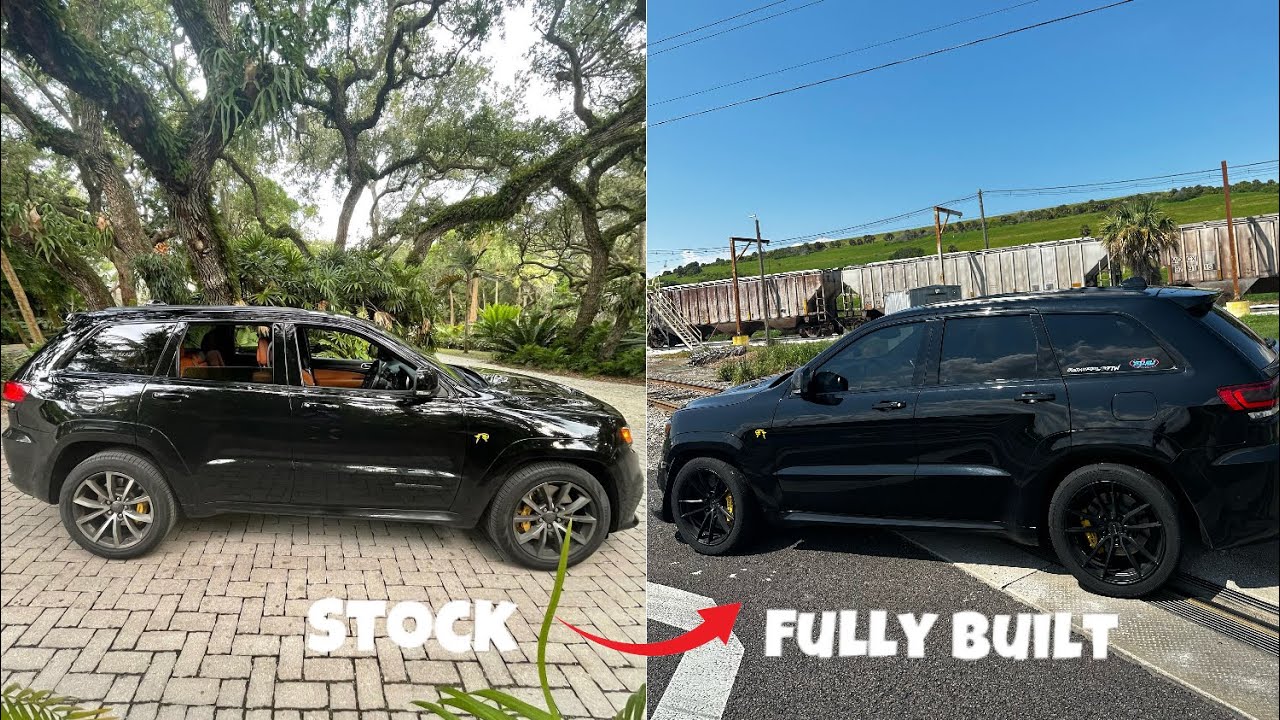 Fully Built Trackhawk- From mild to WILD - YouTube