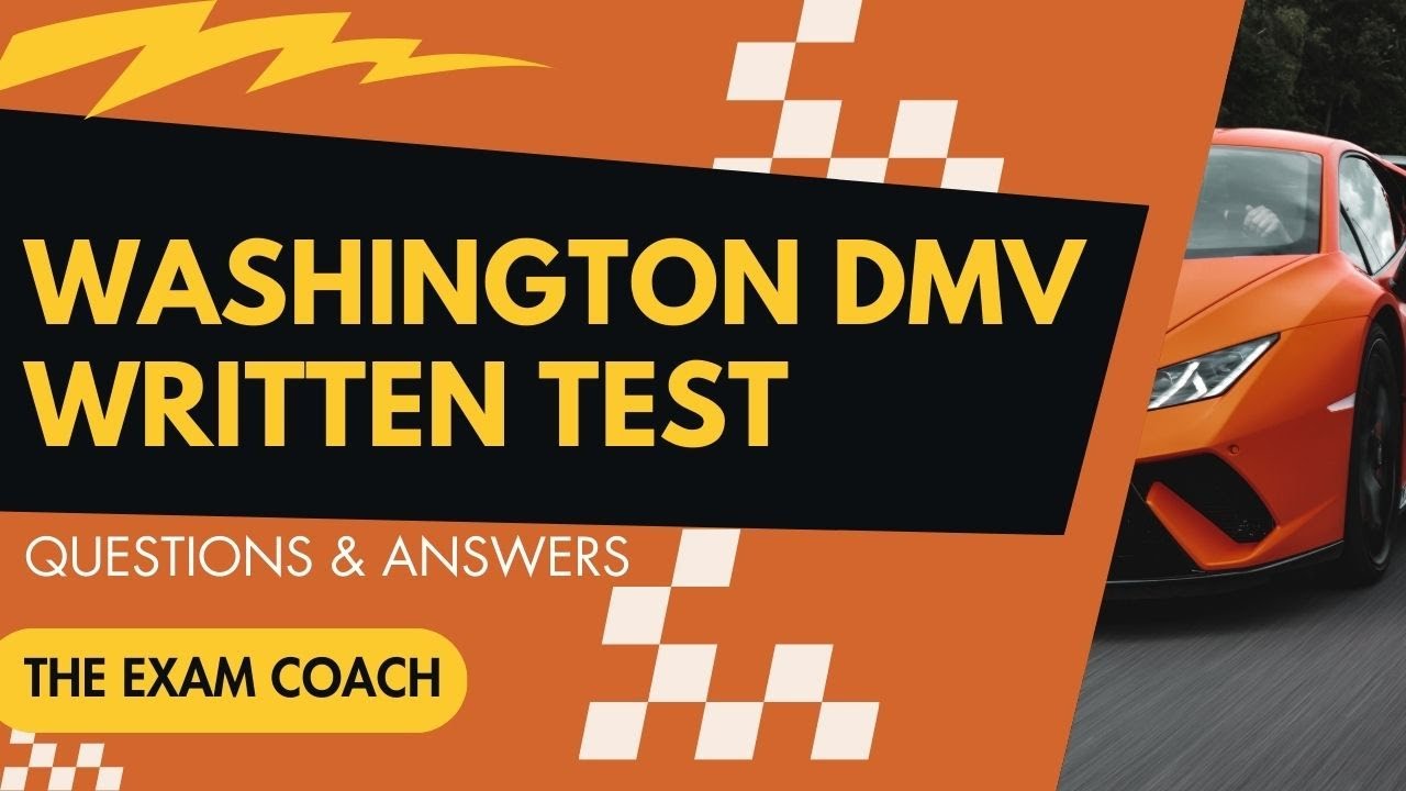 Washington DMV Written Test 2024 | Questions with Explained Answers ...
