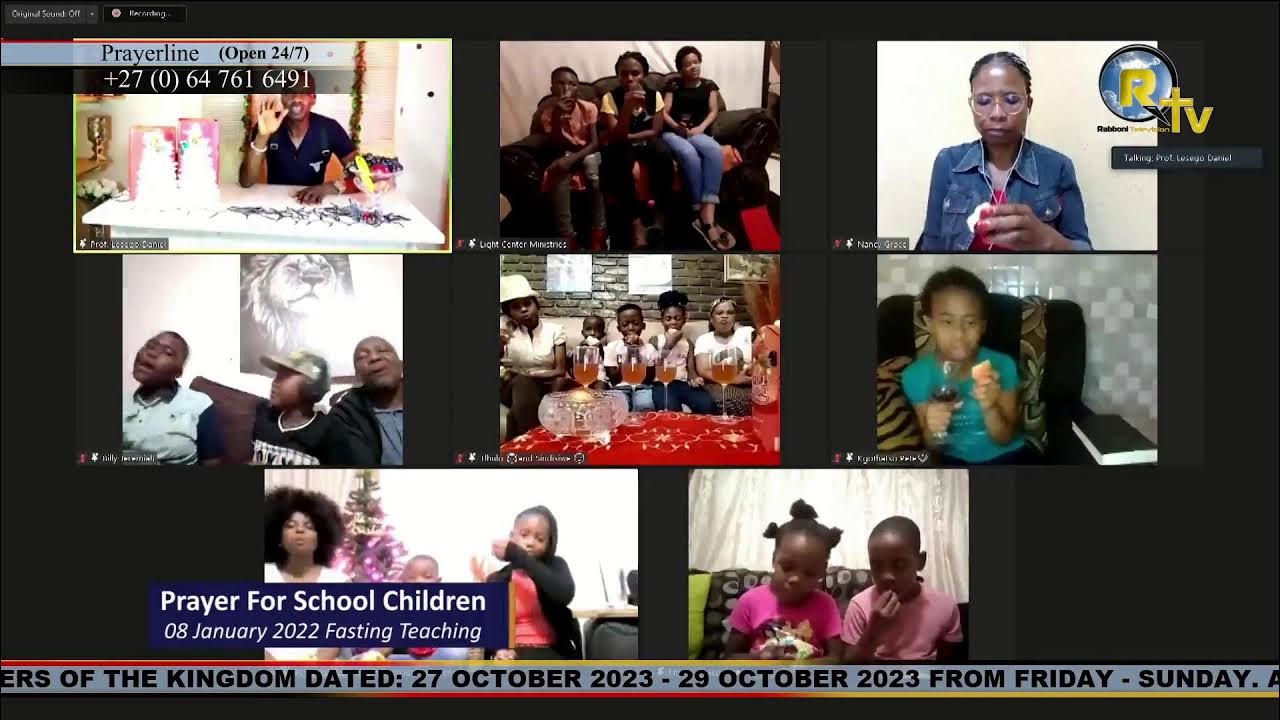 29 OCTOBER 2023 SUNDAY LIVE BROADCAST SERVICE WITH PROF. LESEGO DANIEL AND SONS PART 1 - YouTube