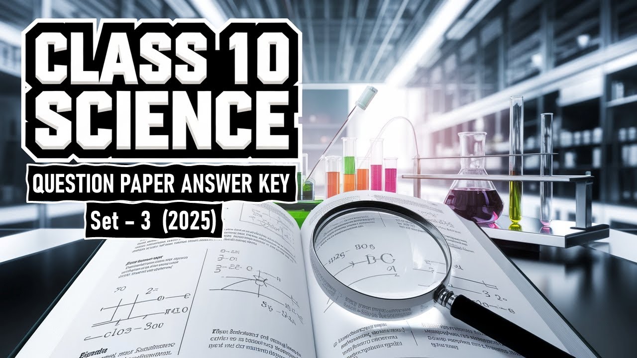 Class 10 Science Answer Key 2025 | Set 3 | Science Answer Key 2025 ...
