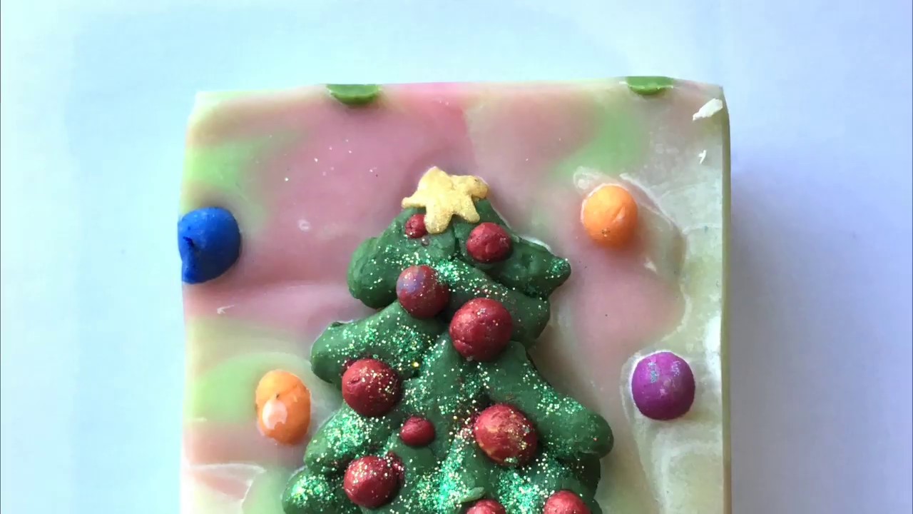 Christmas Tree Soap - Christmas Soap 8 of 8 - YouTube