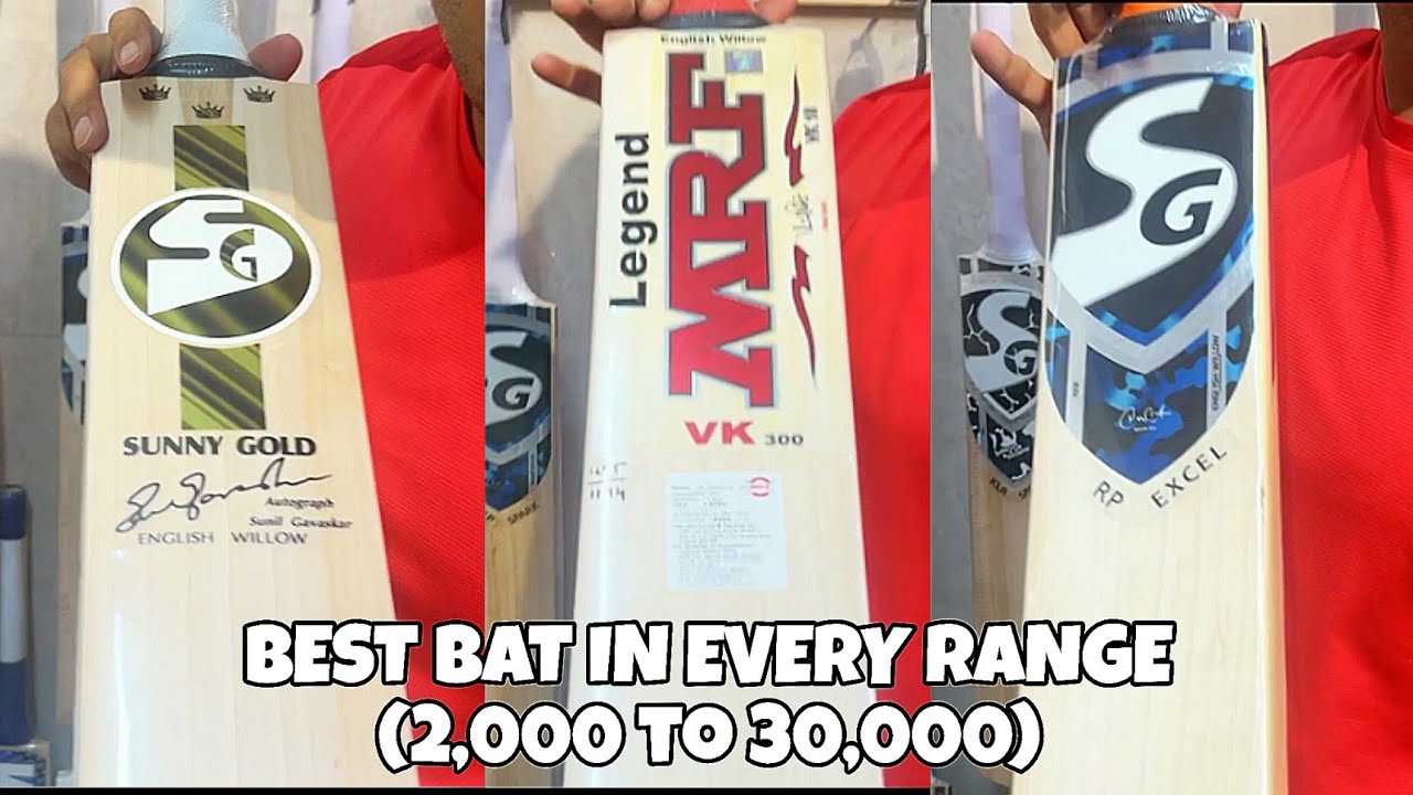 BEST CRICKET BATS FOR EVERY RANGE from (2,000 to 30,000) | SPIN SPORTS ...