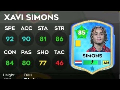 Man Of The Match -XAVI SIMONS(Dutch Magician)#dls #dreamleaguesoccer # ...