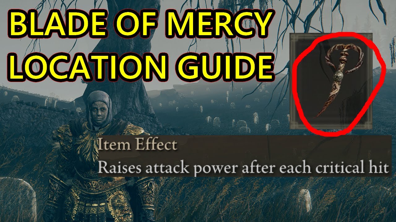 Shadow of the Erdtree Blade of Mercy Talisman Location. Where to find ...