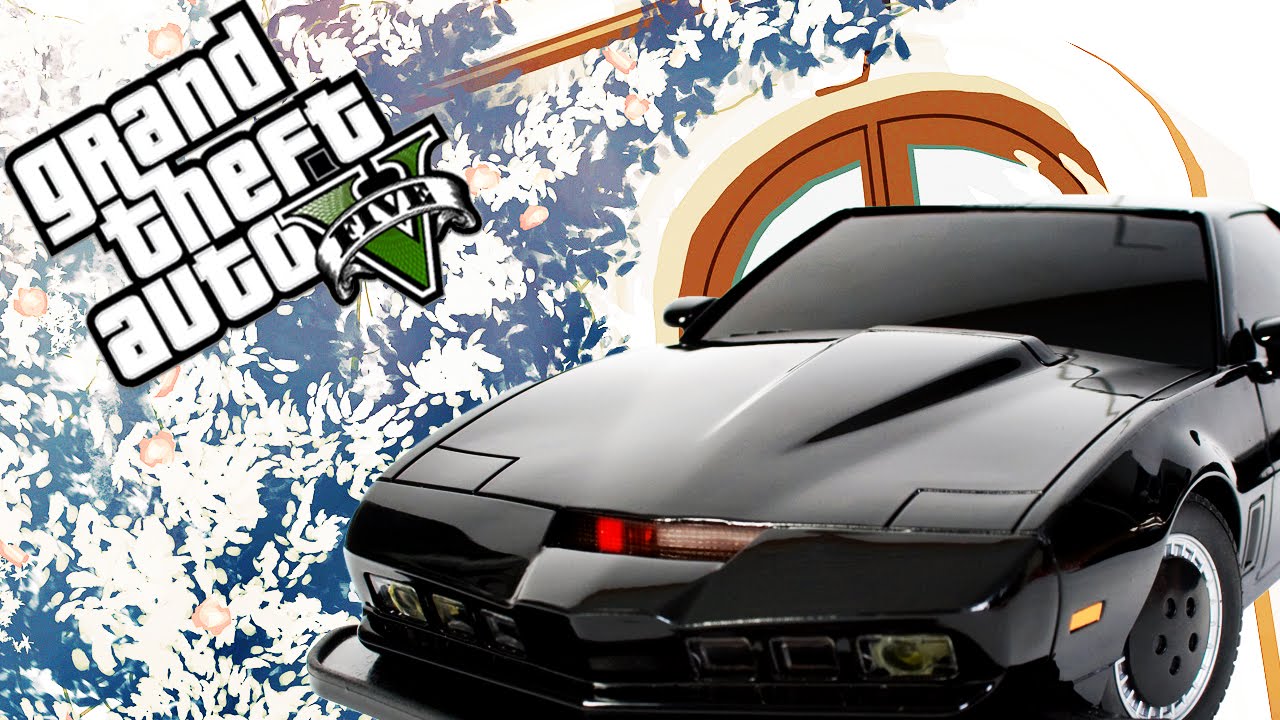 GTA 5 Knight Rider K.I.I.T Mod w/Mods Nfs Hot Pursuit Gauge - RPM Gear ...
