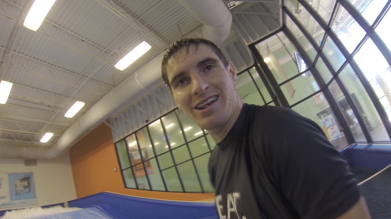 Fantasy Surf FlowRider machine in Kissimmee Florida - Pro Rider Tricks ...
