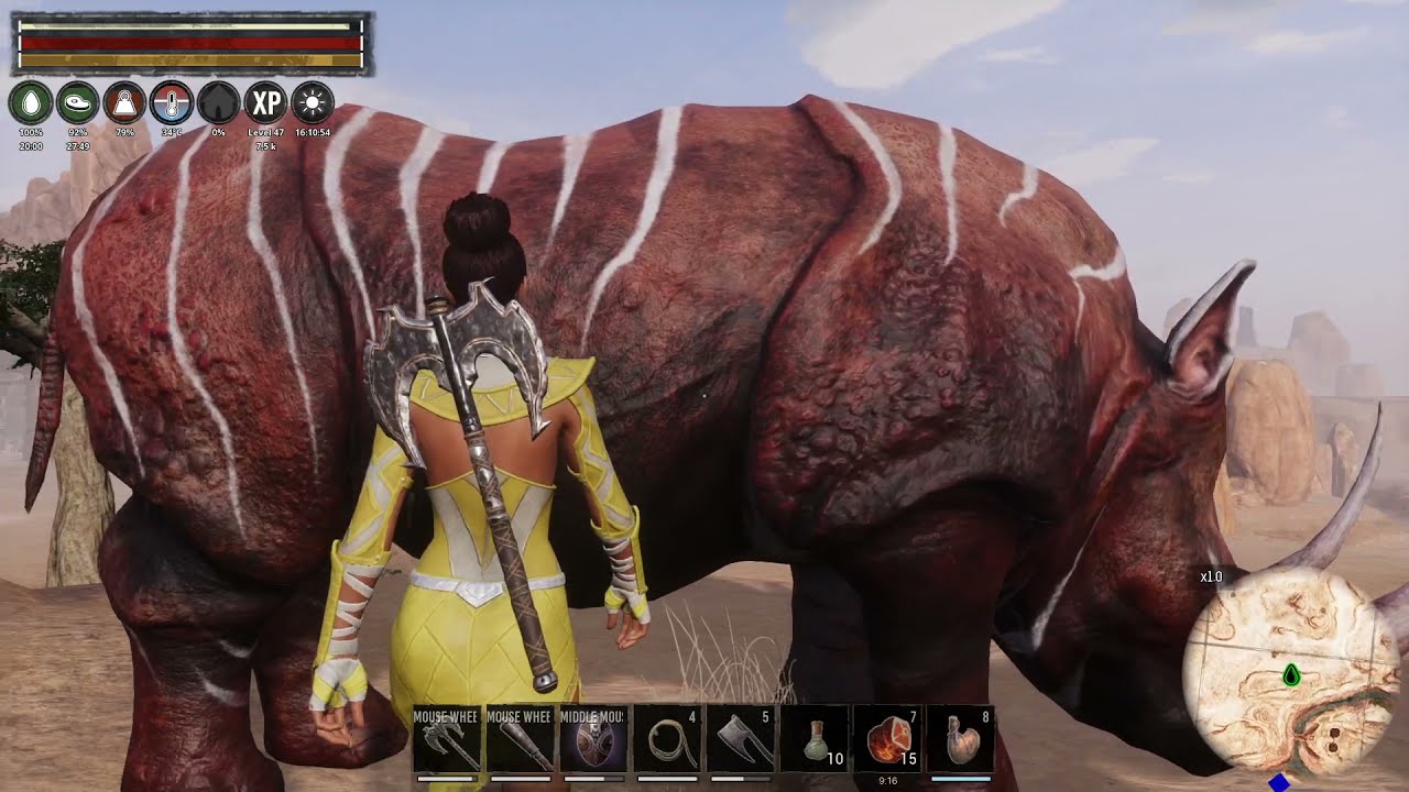 CONAN EXILES | # 18 | Cymeria , nowa stylówa i podwaliny nowego domu ...