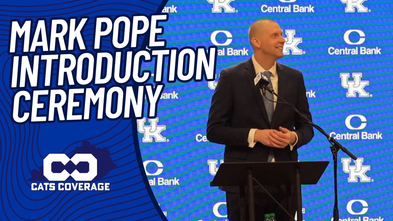 Mark Pope Introduction Ceremony (04/14/2024) - YouTube