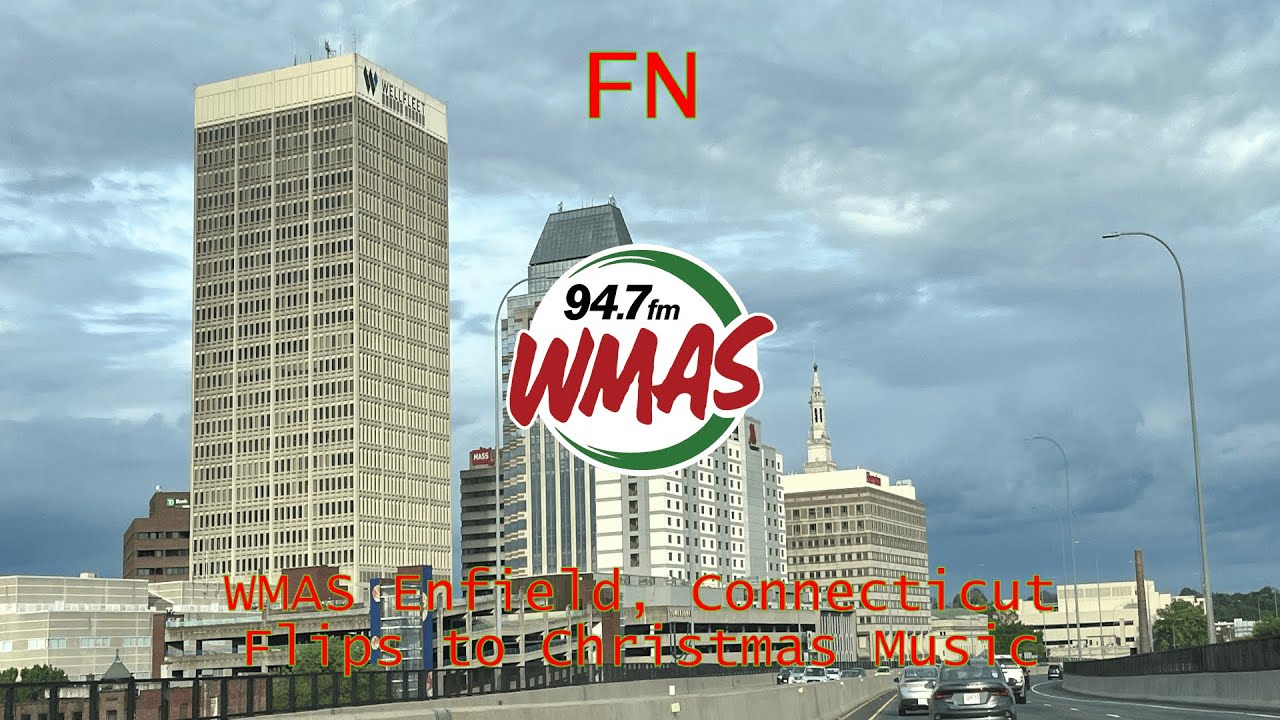 94.7 WMAS Flips to Christmas Music (11/26/2025) - YouTube