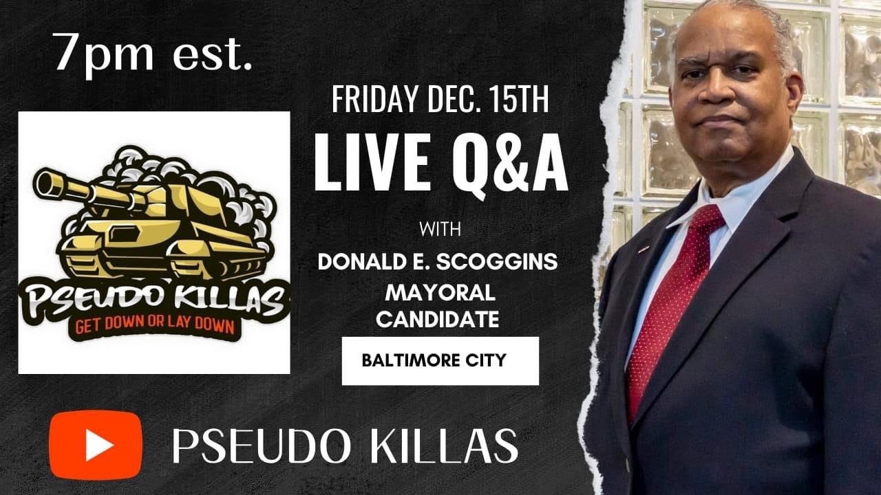PK ON POLITICS: A DISCUSSION WITH MAYORAL CANDIDATE FOR BALTIMORE CITY ...