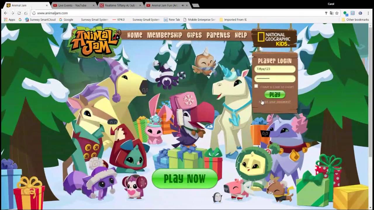 Animal Jam Fun (Art Studio) - YouTube