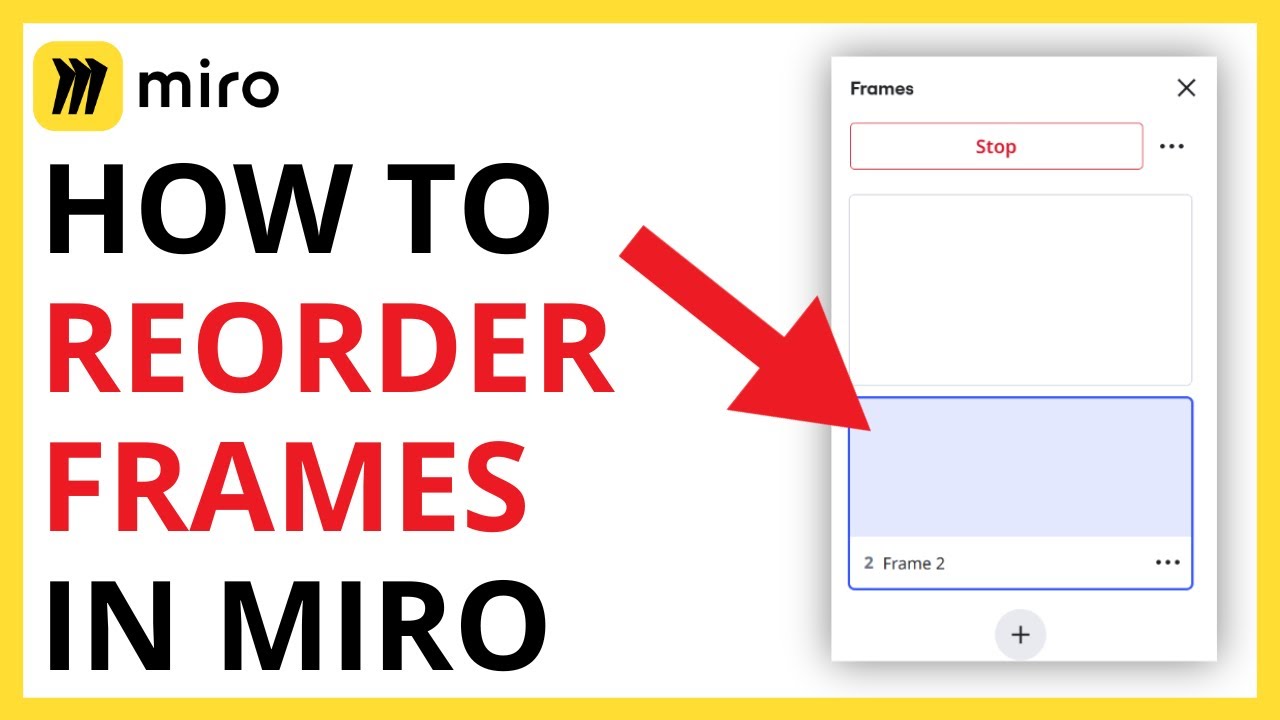 How to Reorder Frames in Miro [QUICK GUIDE] - YouTube