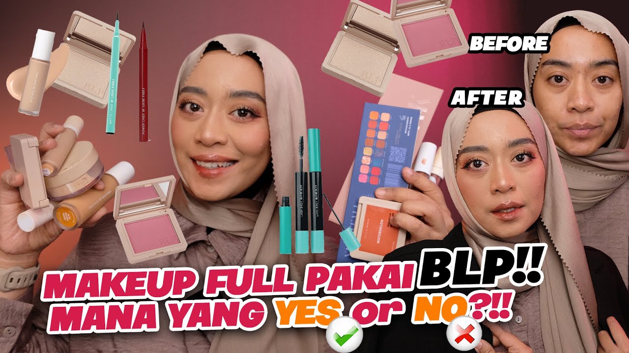 BLP BEAUTY ONE BRAND MAKEUP TUTORIAL! MANA YANG OKE DAN SKIP?! - YouTube