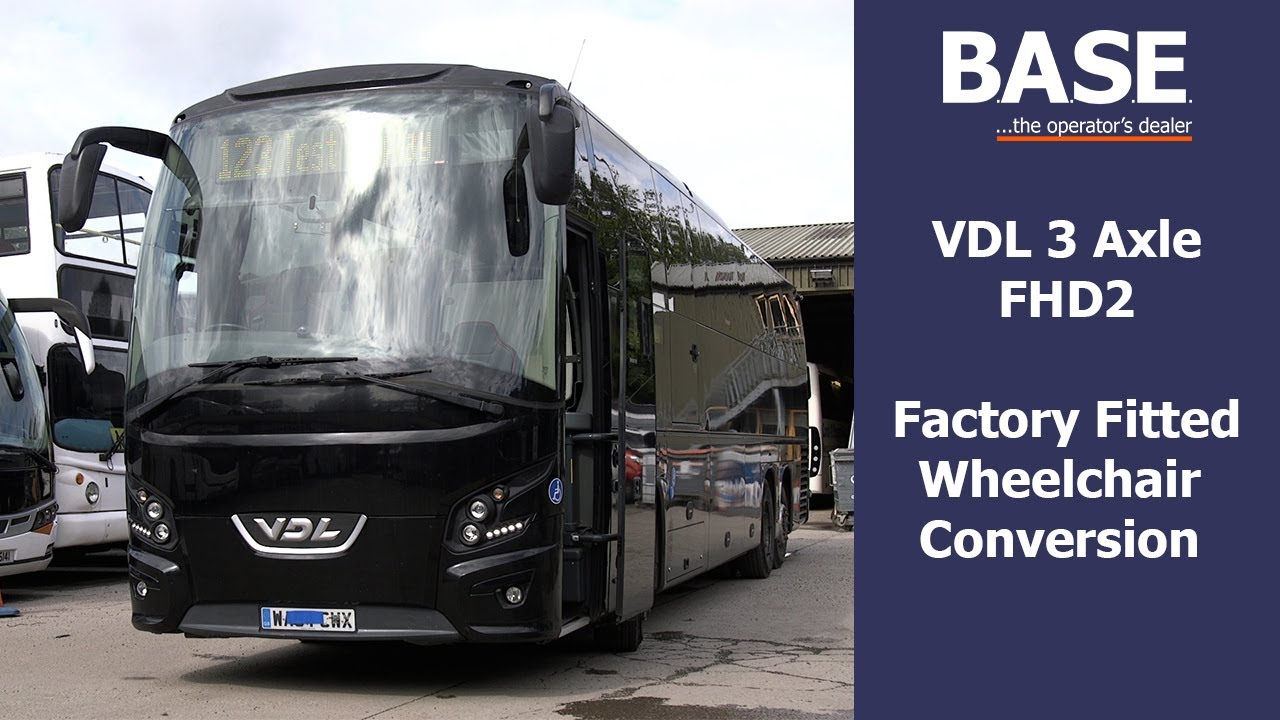 VDL 3 Axle FHD2 Factory Fitted Wheelchair Conversion (CC) - YouTube