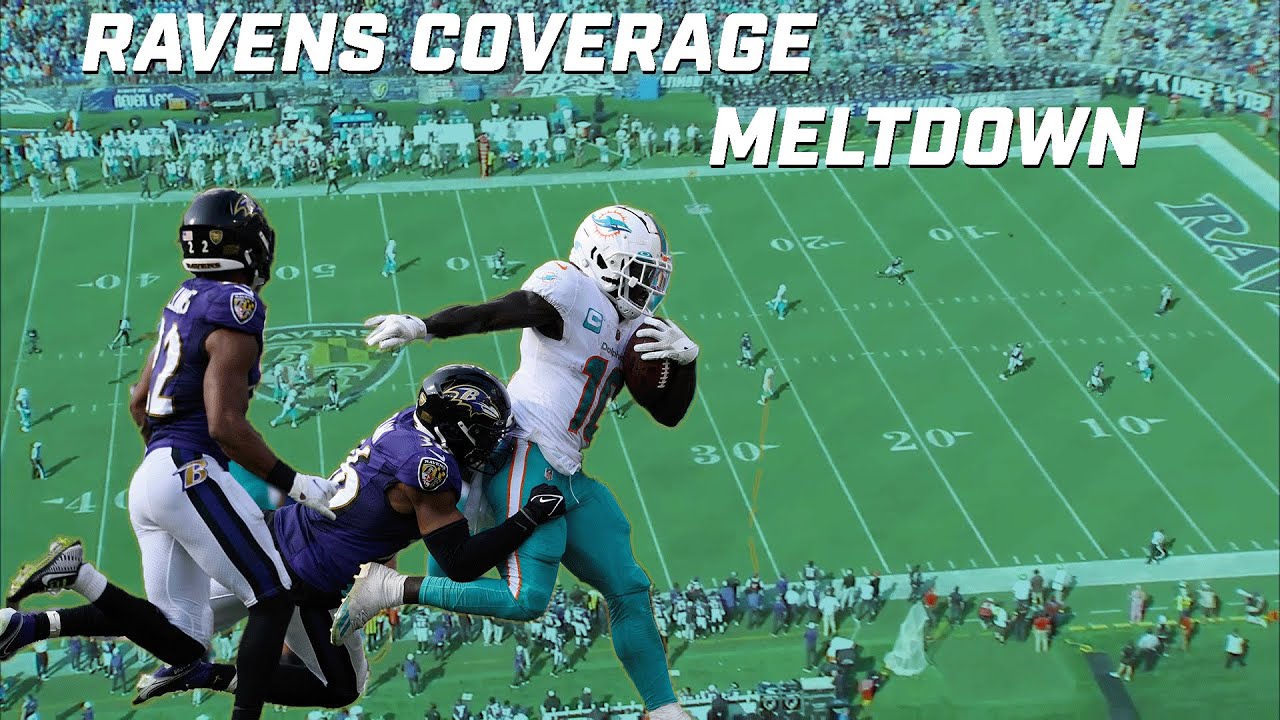 COVERAGE MELTDOWN: Dolphins 42, Ravens 38 - Wk 2 Film Study #ravens # ...