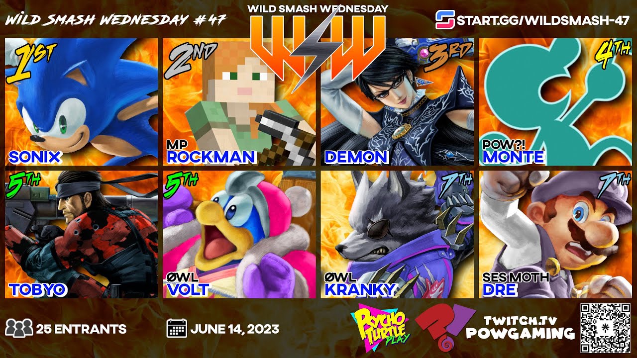 🥊Wild Smash Wednesday #47🥊ft. Sonix, Monte, Demon, Jsan, RockMan & MORE ...