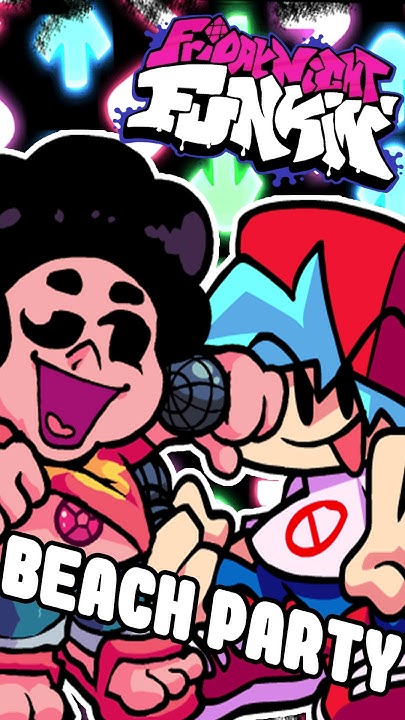 FNF: "BEACH PARTY" - VS Steven Universe | Friday Night Funkin' Mod #fnf #fridaynightfunkin # ...