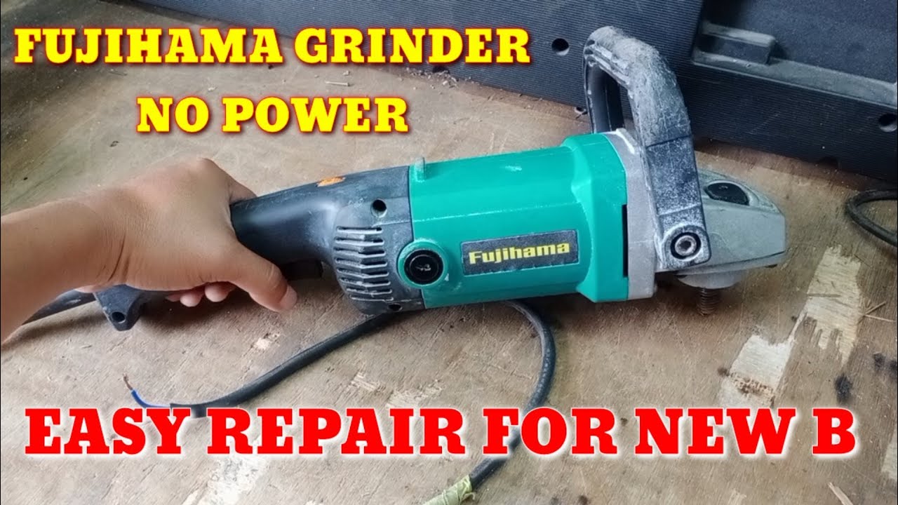GRINDER NO POWER HOW TO REPAIR - YouTube
