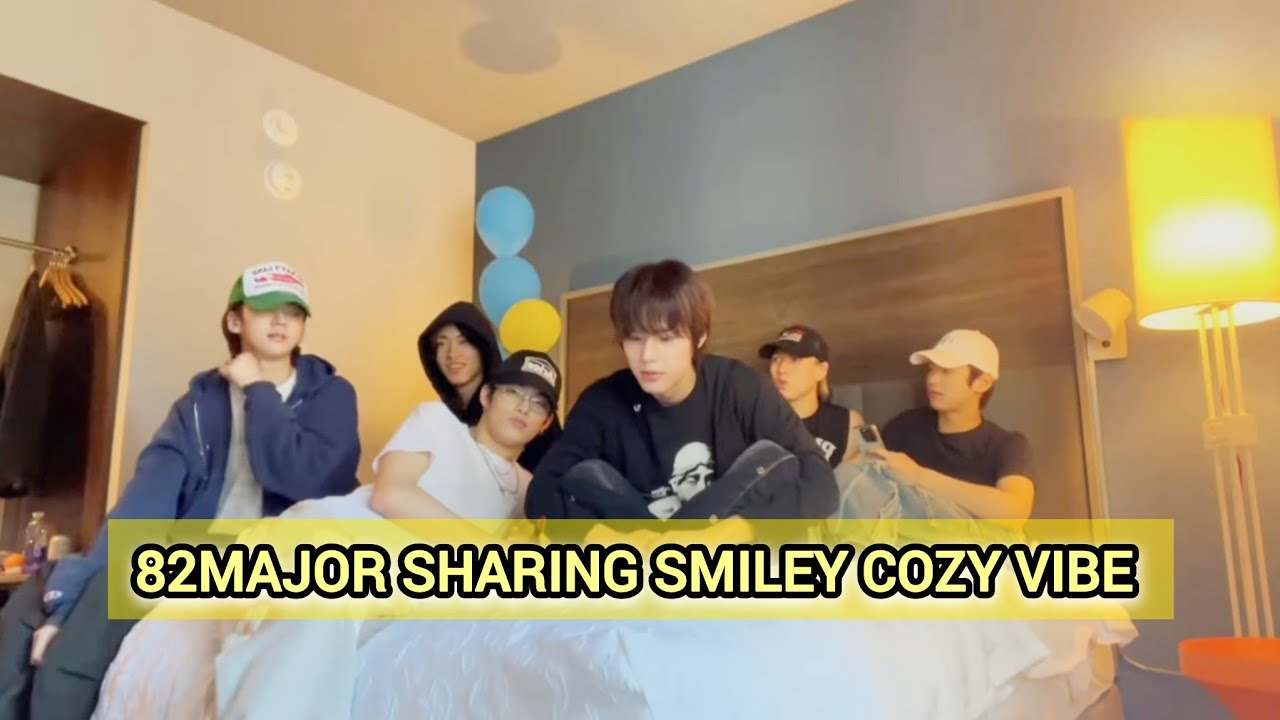 82MAJOR sharing smiley Cozy vibe💛💙 - YouTube