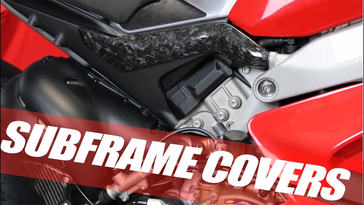 Ducati Panigale v4 Forged Carbon Fiber Subframe covers By V4EVO.COM ...