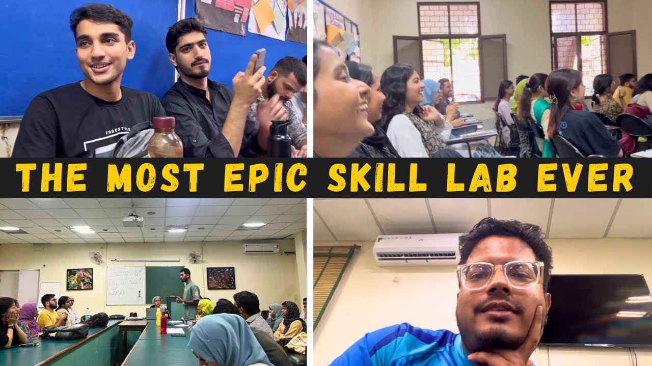 The most epic skill lab | JMI Vlogs - YouTube