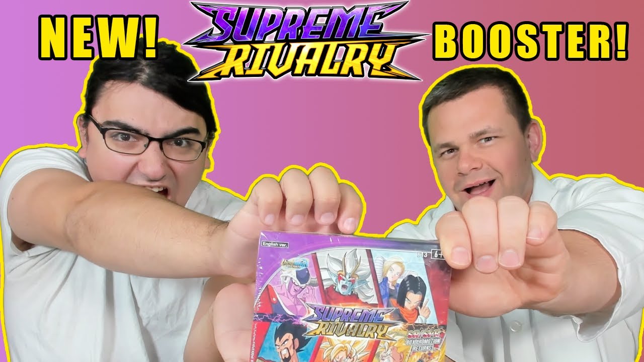 Dragon Ball Super Supreme Rivalry Booster Box Opening! - YouTube