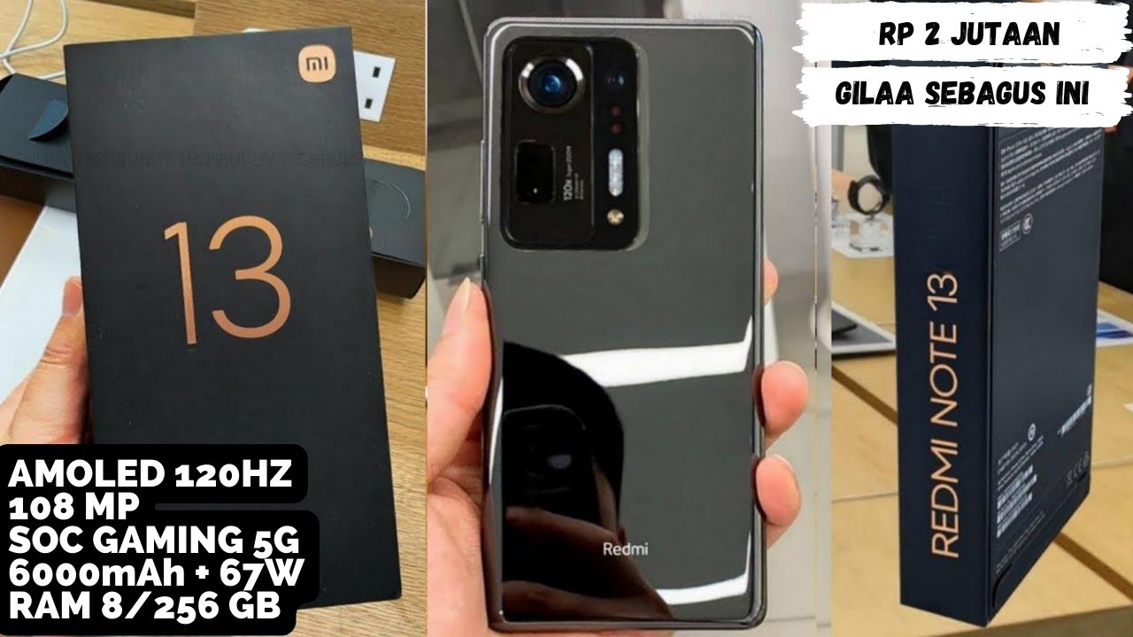 PERUSAK HARGA 2 JUTAAN !! REDMI NOTE 13 5G INDONESIA - HARGA ...