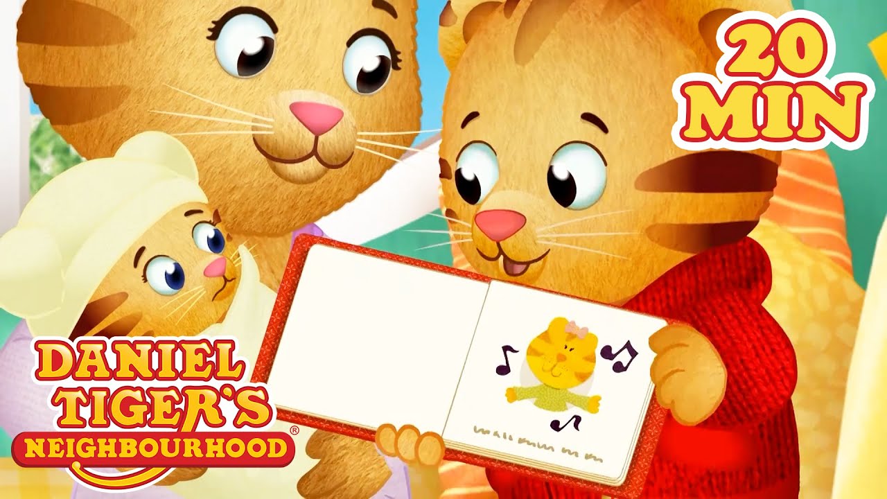 Daniel Reads a Story to Baby Margaret | Cartoons for Kids | Daniel ...