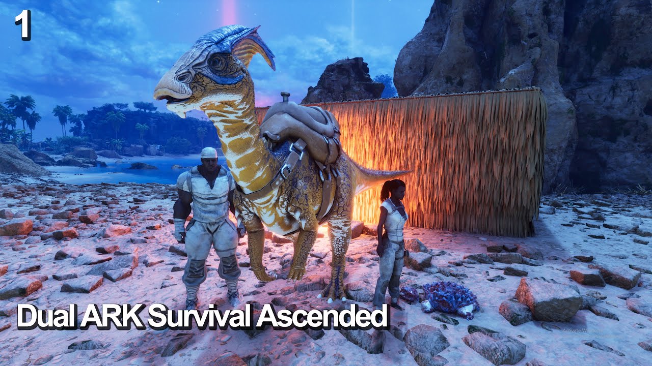 Playing ARK With My Best Friend! | ARK Survival Ascended - YouTube