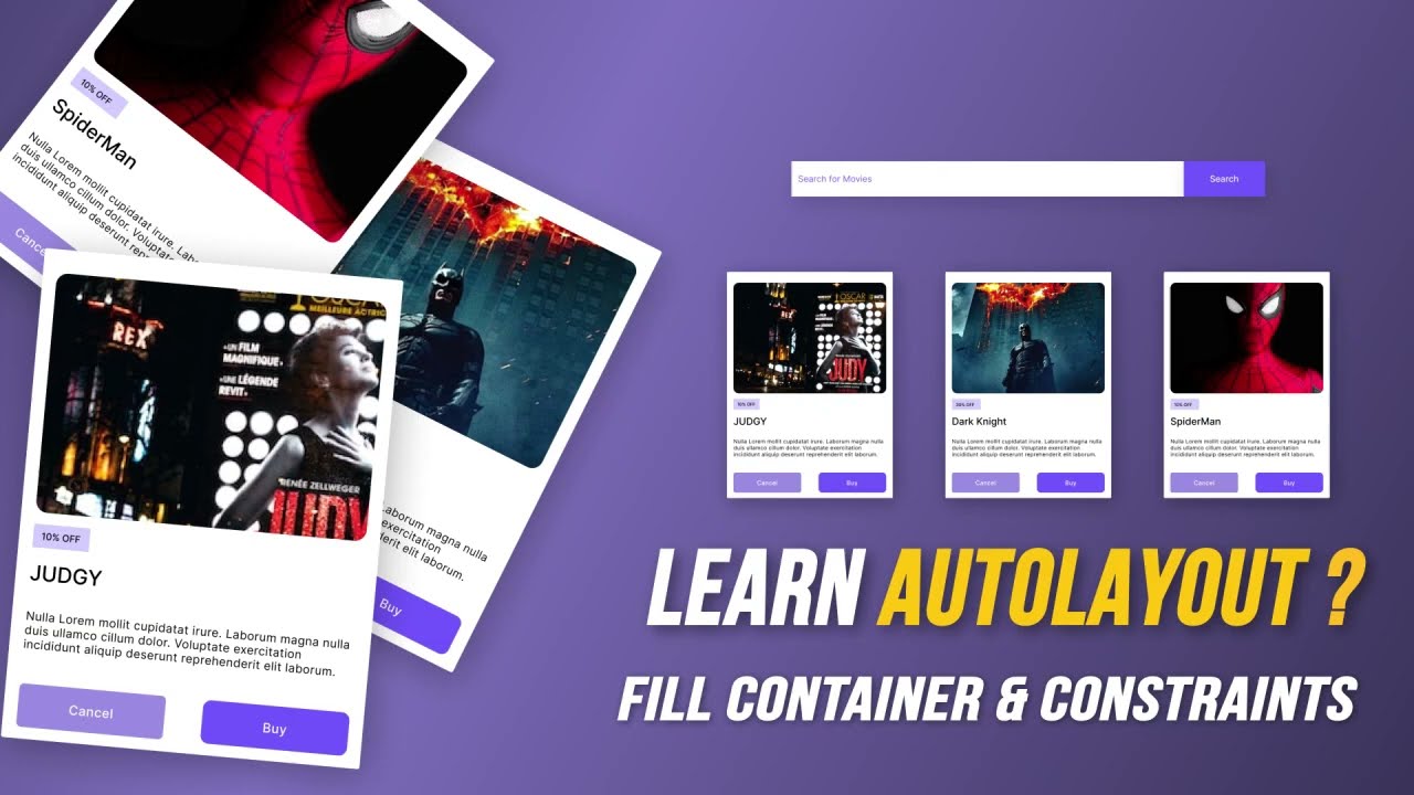 Learn Autolayout In Figma Fill Container Constraints Full Video Learn Autolayout In Figma Fill Container Constraints Full Video