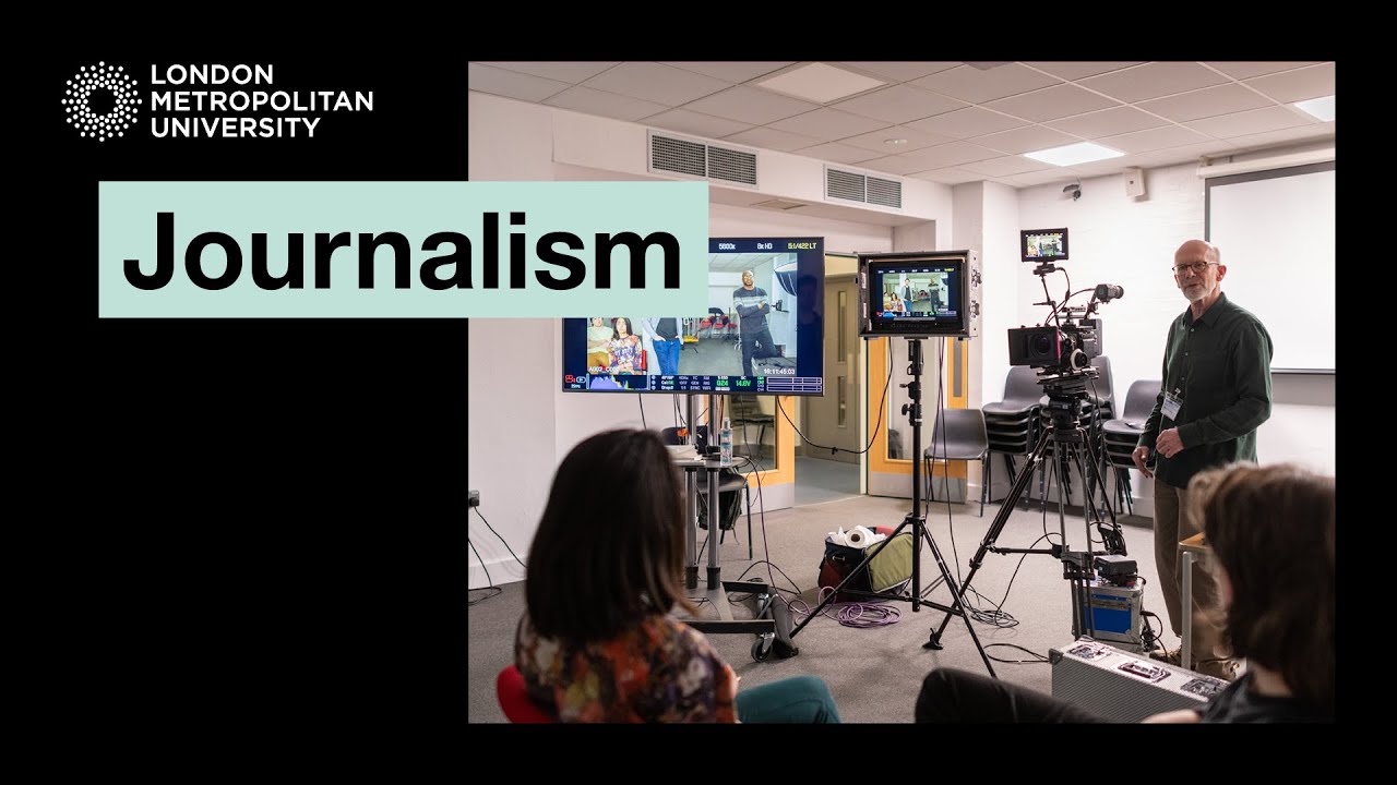 Study Journalism at London Metropolitan University - YouTube