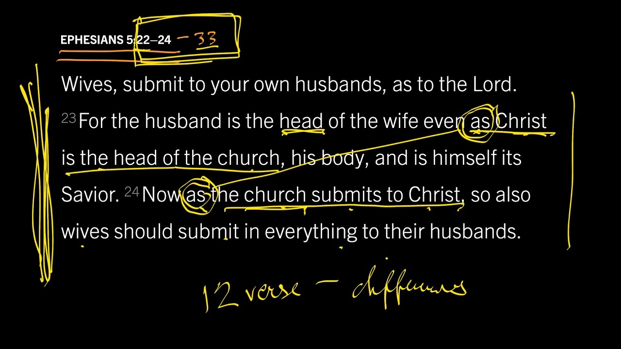 The Most Glorious Relationship Among Humans: Ephesians 5:22–24, Part 1 ...