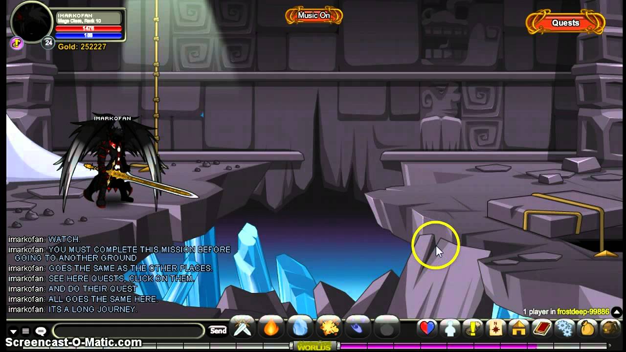 aqw how to get Sword Of Hope! - YouTube