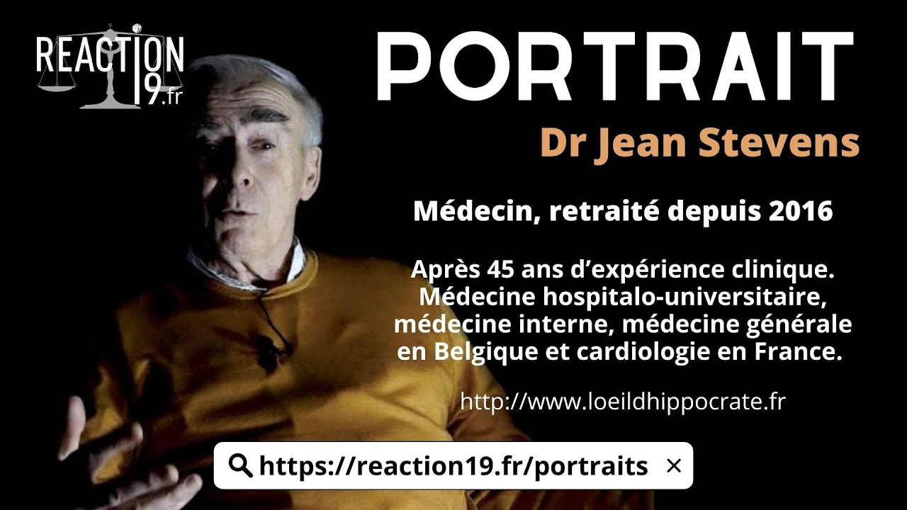 Portrait du docteur Jean Stevens - Médecin, retraité depuis 2016 - YouTube