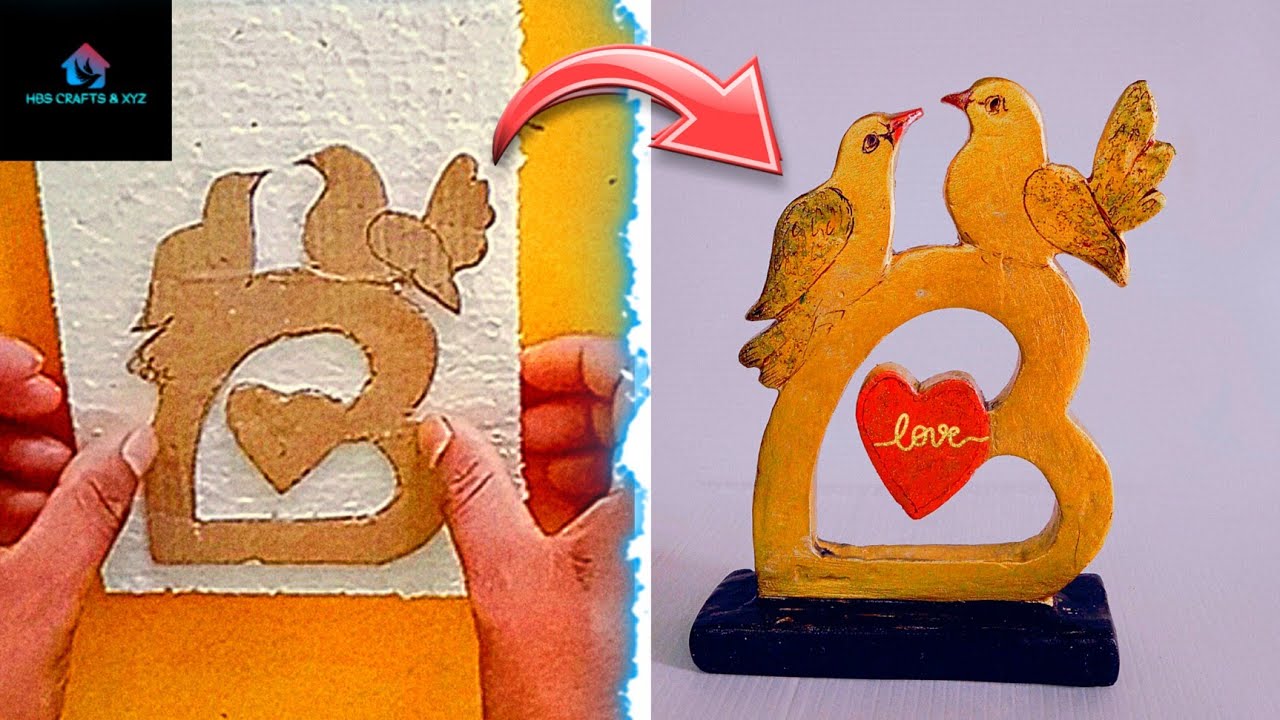 DIY-Best out of waste Showpiece | Amazing craft ideas | diy easy craft ...