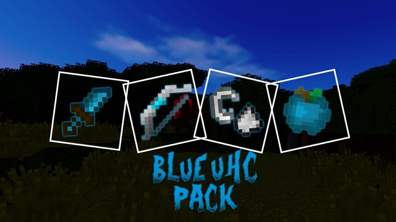 Blue UHC Pack [16×] 15.0× By CrispTP [MCPE] - YouTube