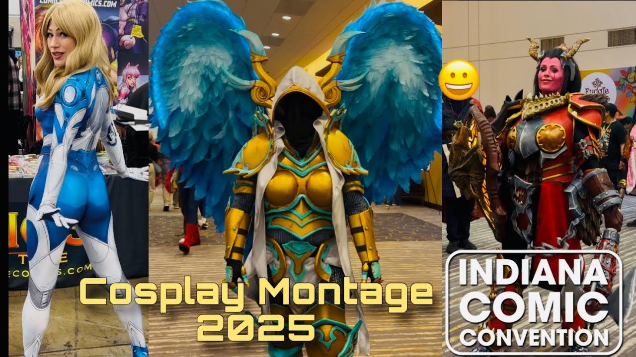 Indiana Comic Convention Cosplay Montage 2025 - YouTube