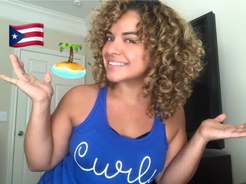 Mis rizos en Puerto Rico...🇵🇷 - YouTube